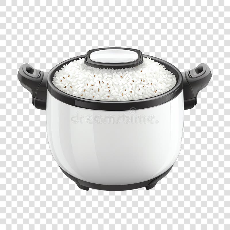 Rice cooker stock image. Illustration of fryer, render - 341532175