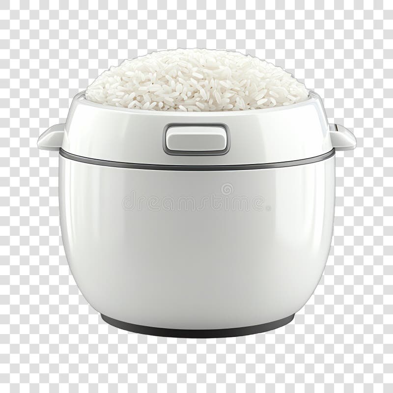 Rice cooker stock image. Illustration of white, cartoon - 341532189