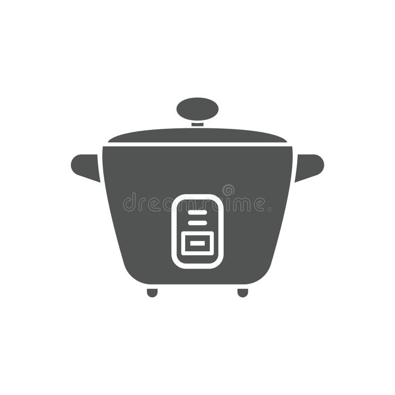 Rice Cooker. Vector Illustration Decorative Design Stock Vector ...