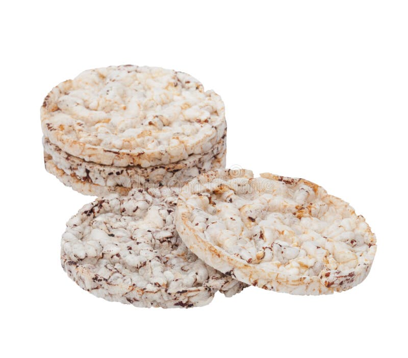 Rice cracker isolated stock photo. Image of close, baking - 49132584