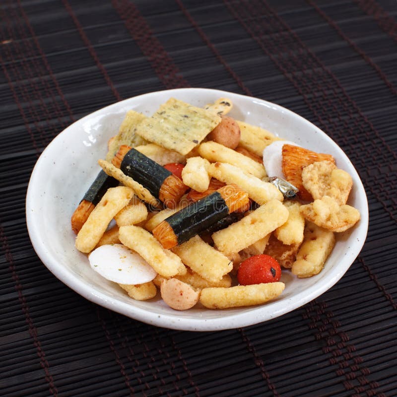 Rice cracker stock image. Image of background, delicious - 49437575