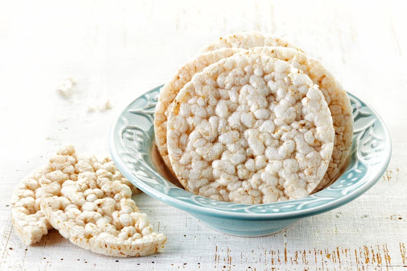 Rice crackers stock photo. Image of dietary, eating, fitness - 49435536