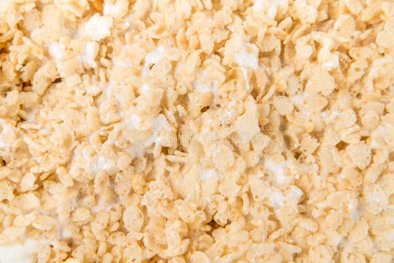 Rice Crispy Treat Background Stock Image - Image of treats, healthy ...