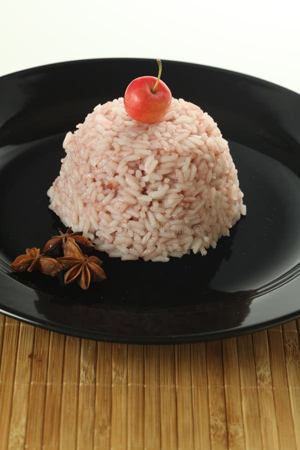 Rice dessert stock photo. Image of fruits, delicious - 30207276