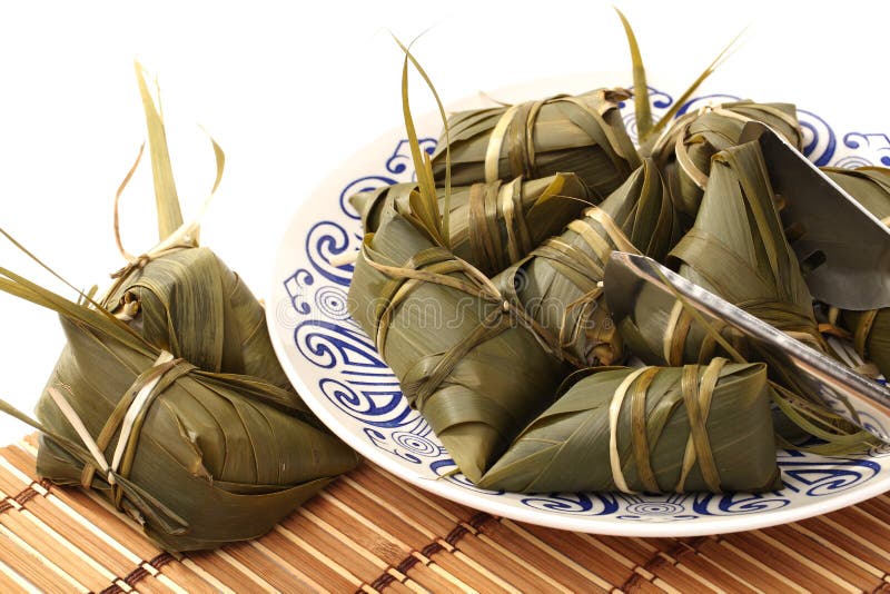 Rice dumpling stock photo. Image of cantonese, background - 33595034
