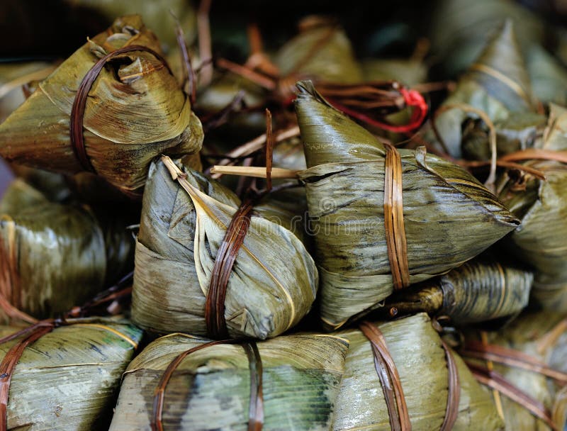 Rice dumplings stock photo. Image of cantonese, heap - 93258832