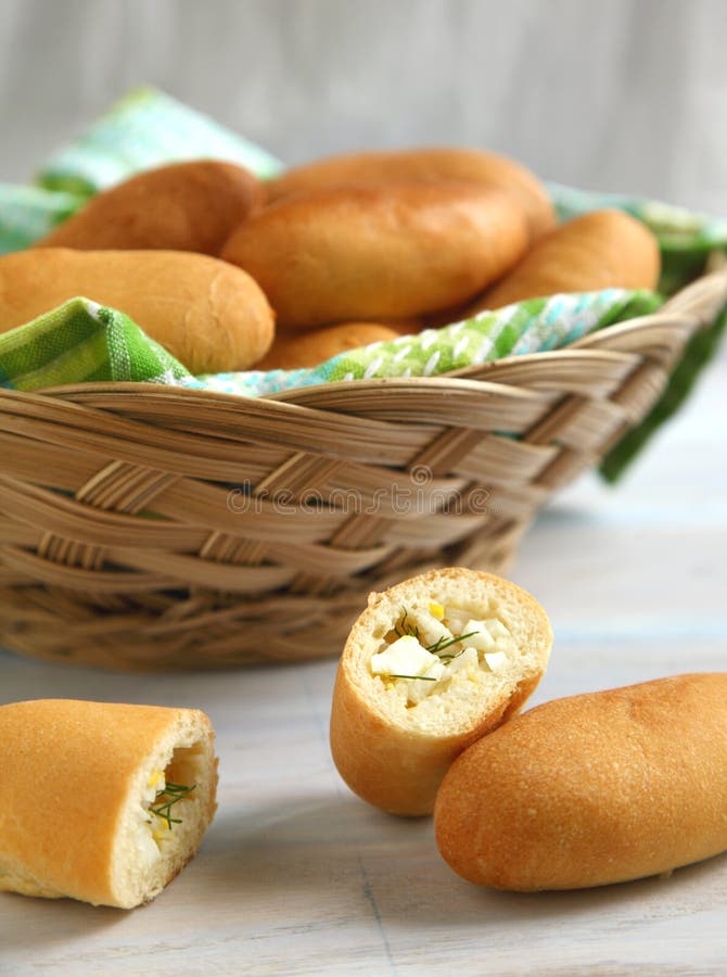 Rice and egg pies stock image. Image of baked, patty - 33728703