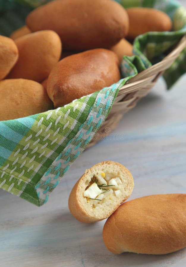 Rice and egg pies stock photo. Image of food, cooked - 33728756