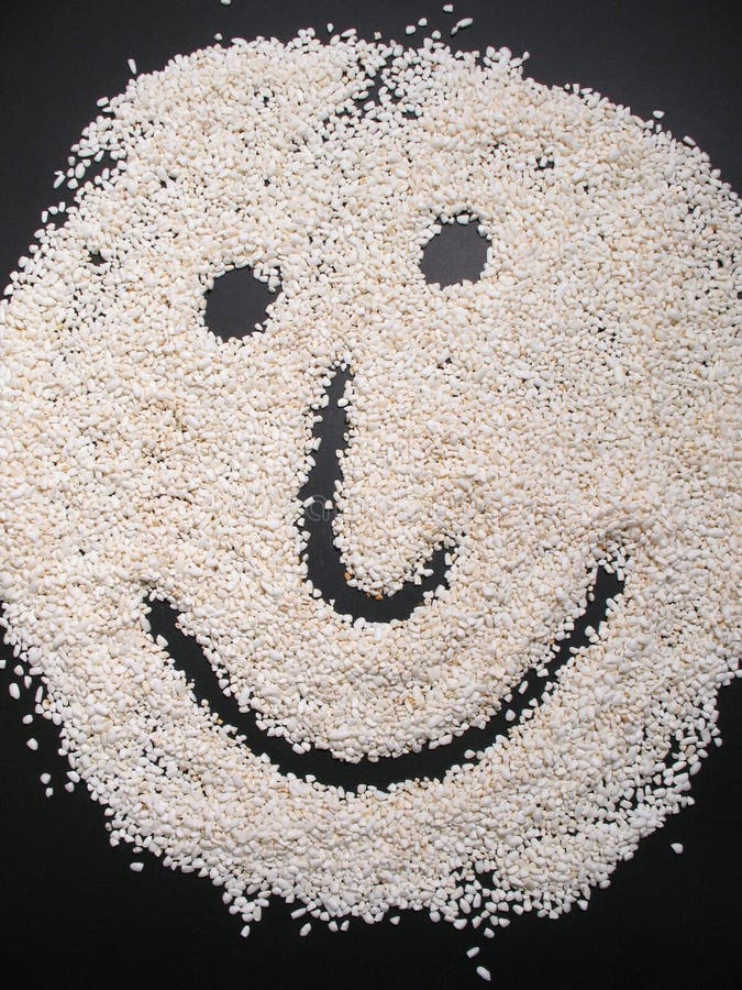 Rice face stock photo. Image of meal, components, physiognomy - 3087008
