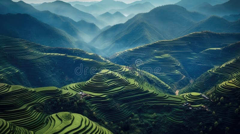 Rice Fields In Vietnam