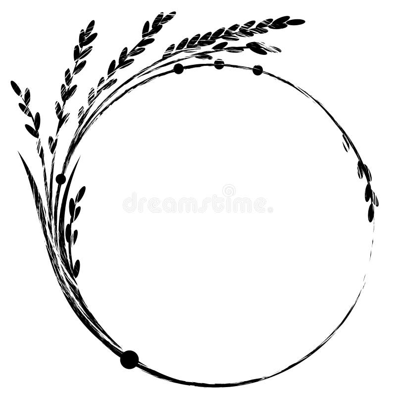 Rice Black White Stock Illustrations – 24,022 Rice Black White Stock ...