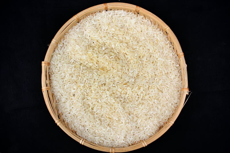 Rice grain stock photo. Image of brown, farmland, asia - 34272796