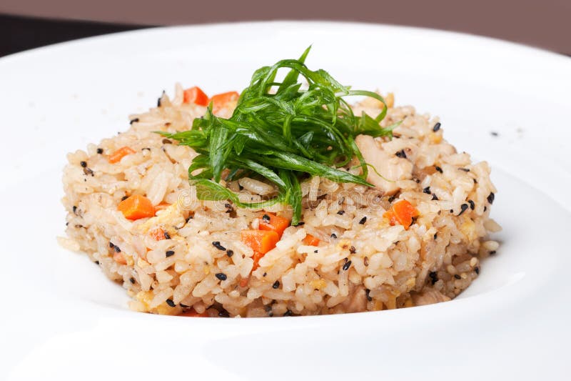 Fried rice stock photo. Image of chinese, meal, delicious - 1376012