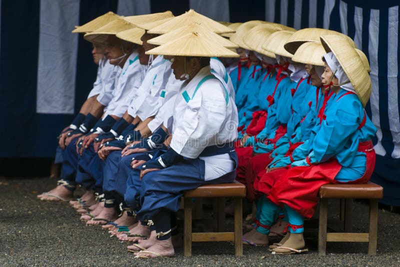 Rice harvest ceremony editorial image. Image of buddhism - 13828115
