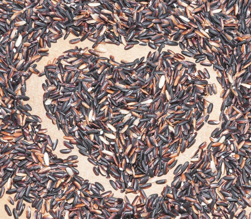Rice heart stock photo. Image of shapes, amazing, beautiful - 31403752
