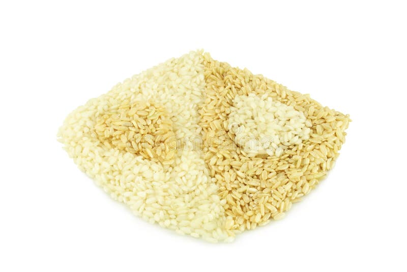 Rice stock image. Image of refined, unrefined, lunch - 17962855