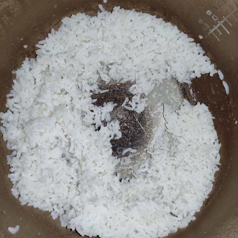 Rice is the Main Food of Indonesia Stock Photo - Image of ingredient ...