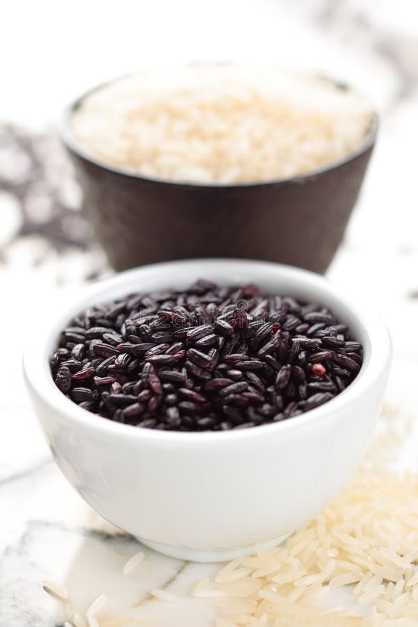 Rice on marble table. stock image. Image of natural, ceramic - 67476723