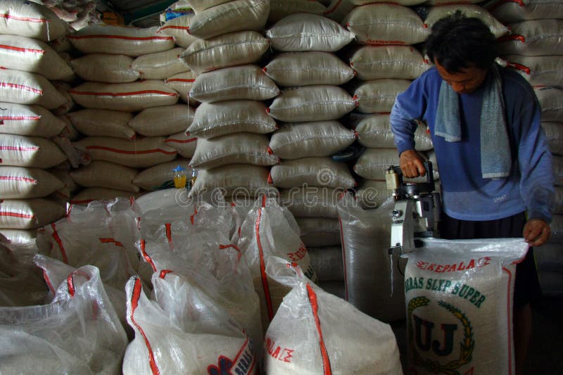 Rice in Market Near Chiang Mai, Doi Suthep, Thailand Editorial Image ...