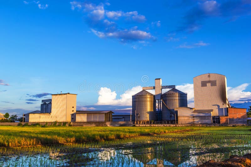 Old rice mill in Cambodia stock photo. Image of chaff - 26464666