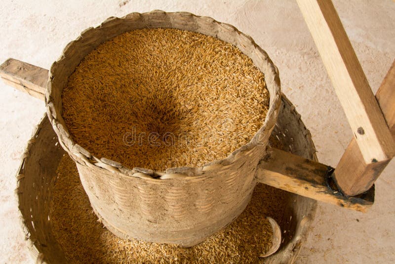 Rice Mill stock image. Image of cook, model, heavy, grinder - 83029497