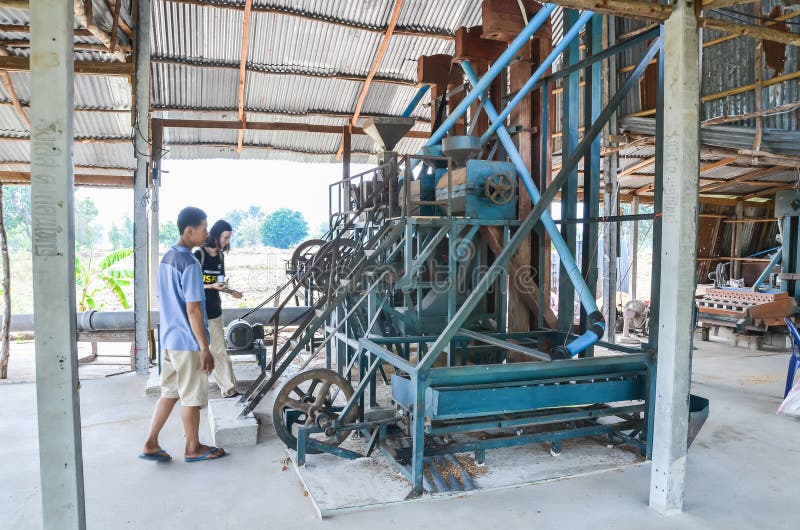 Rice mill editorial photo. Image of work, clean, line - 152327831