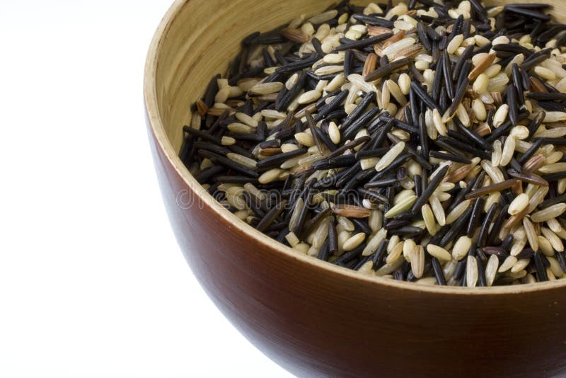 Wild Rice stock photo. Image of basmati, rice, grain, wild - 80120