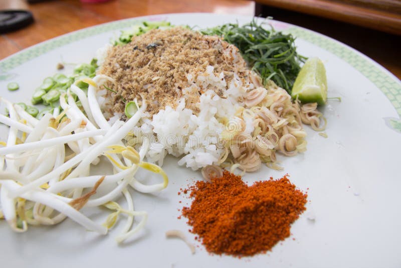 Rice mixed stock image. Image of thai, cuisine, food - 113958639