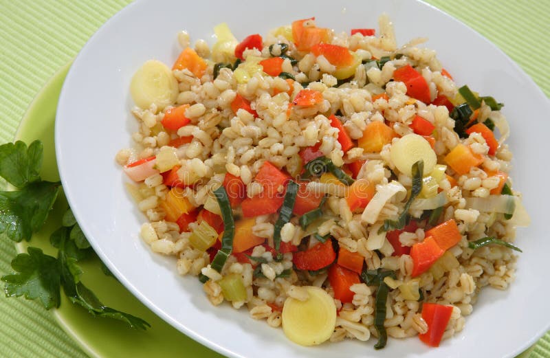 Rice with mixed vegetables stock photo. Image of decoration - 7828866
