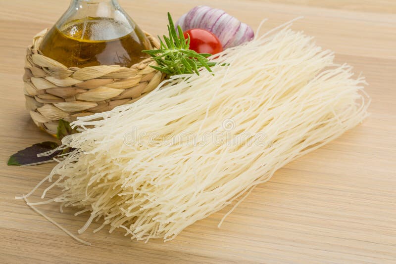 Vietnamese Food, Rice Noodle Roll Stock Photo - Image of noodles ...