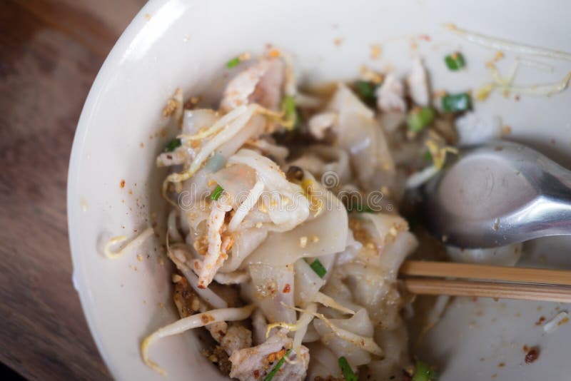 Rice noodles stock image. Image of vegetable, green, tasty - 96934979