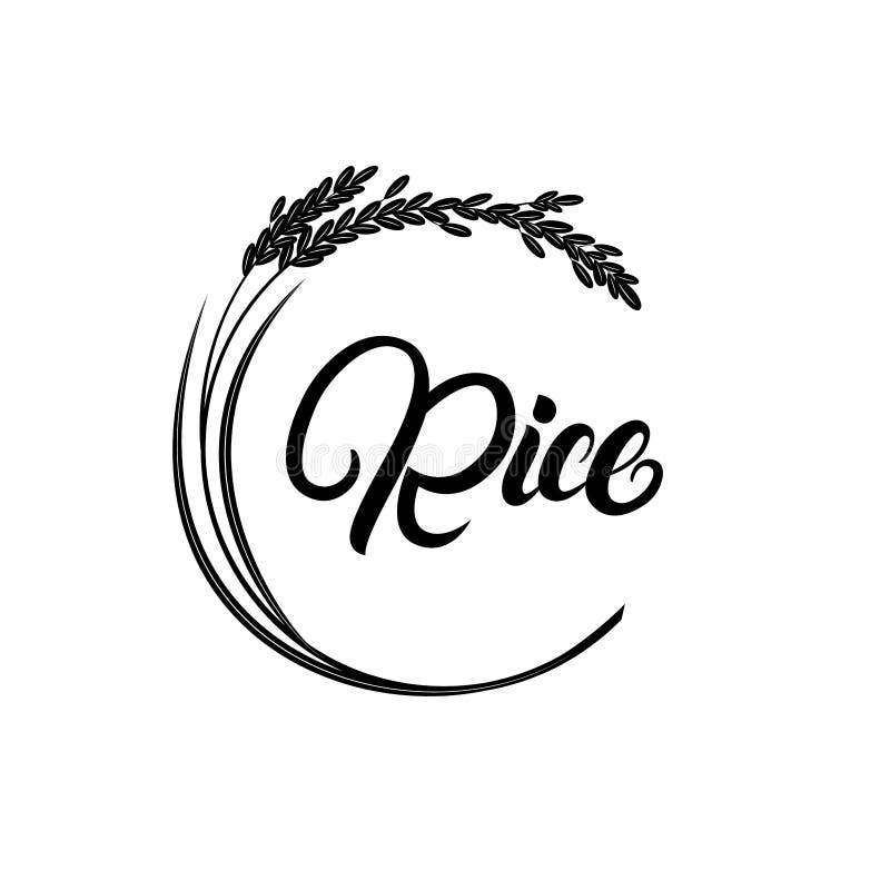 Rice Cartoon Black White Stock Illustrations – 1,125 Rice Cartoon Black ...