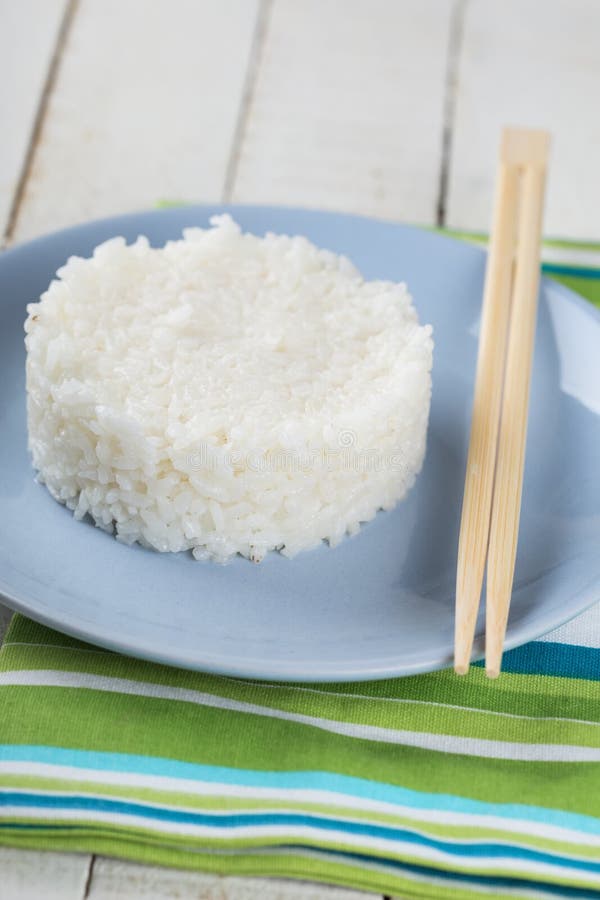 Rice on plate stock photo. Image of backgroud, grained - 35969354