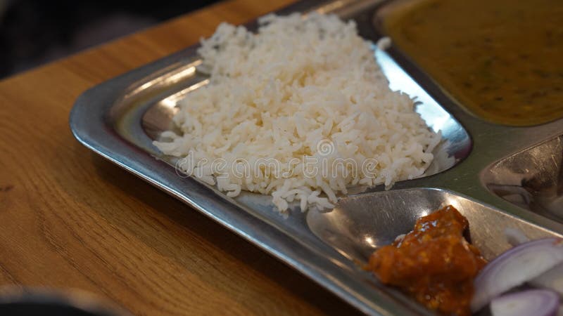 Rice in plate image hd stock image. Image of gourmet - 268130371