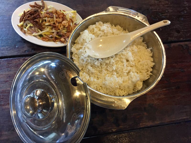 Rice pot stock photo. Image of cuisine, asia, culture - 132537456