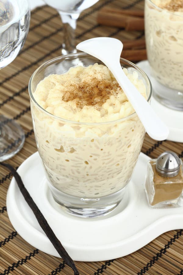 Rice Pudding with Nutmeg stock photo. Image of sweet - 25228802