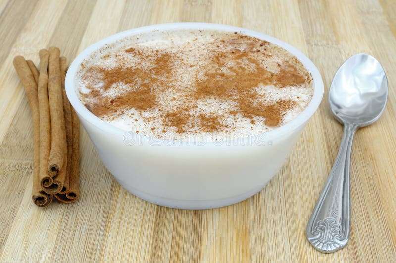 Delicious Fancy Rice Pudding Stock Image - Image of cereal, food: 15596001