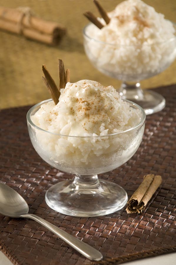 Rice Pudding stock photo. Image of delicious, sweet, cream - 9464424
