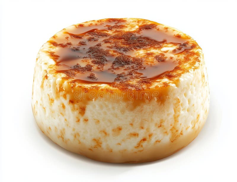 Rice Pudding with a Browned Top. Generative AI. Stock Illustration ...