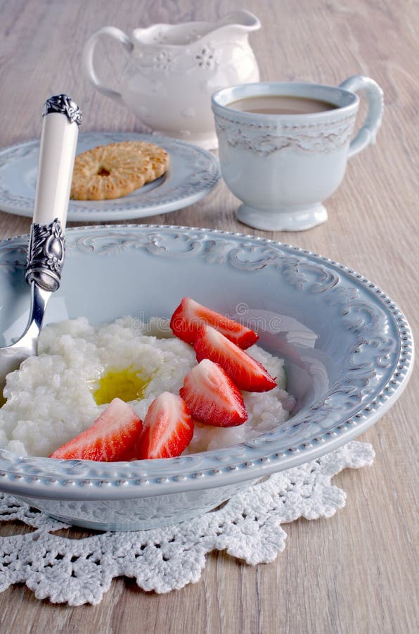Rice pudding stock image. Image of dine, pudding, food - 38681963