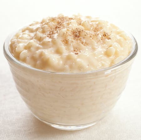 Rice Pudding with Nutmeg stock photo. Image of sweet - 25228802