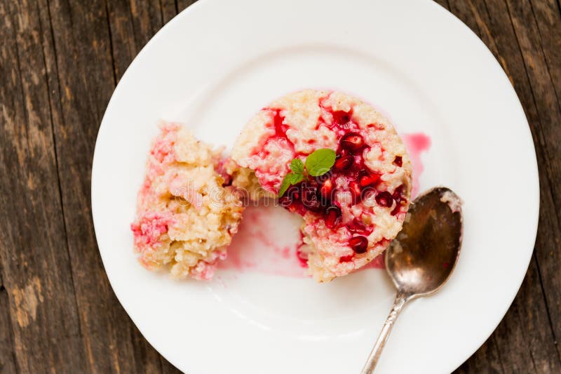 Rice pudding stock photo. Image of cream, gourmet, condensed - 61444342