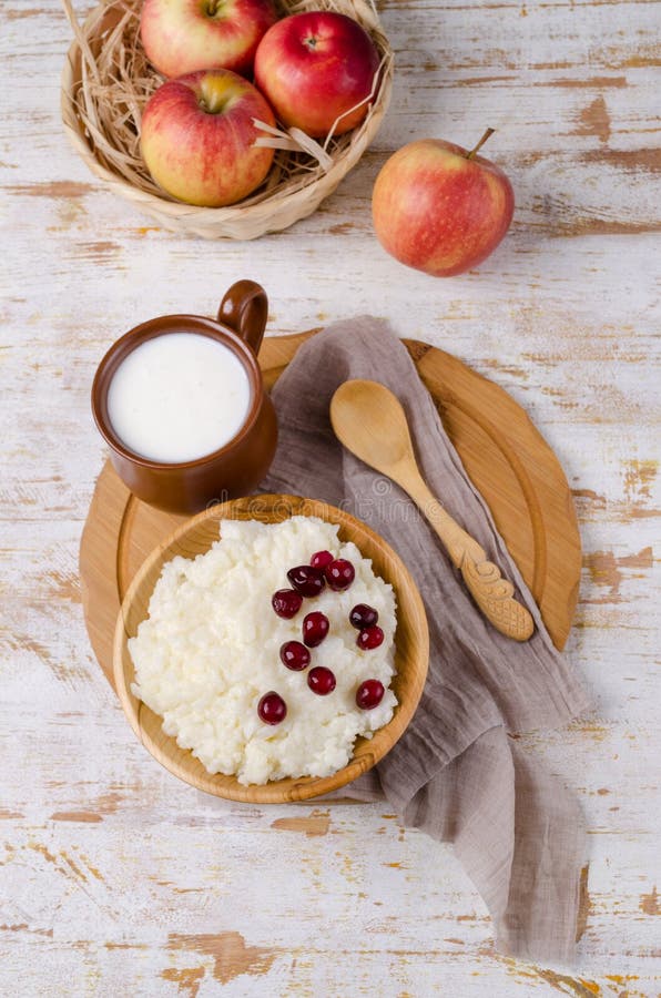 Rice Pudding with Red Berries Stock Image - Image of gourmet, dish ...