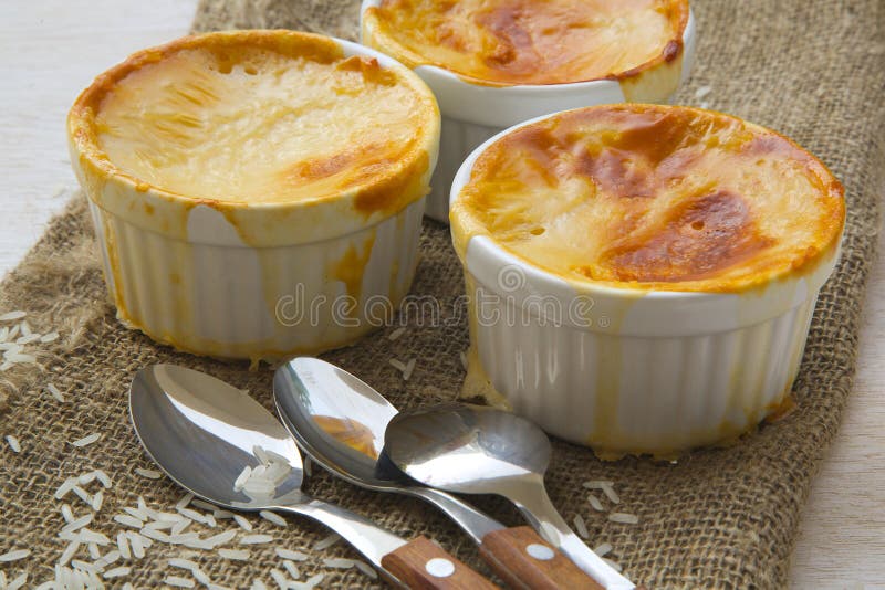 Rice pudding stock image. Image of ceramic, turkish, mhalbi - 58629473