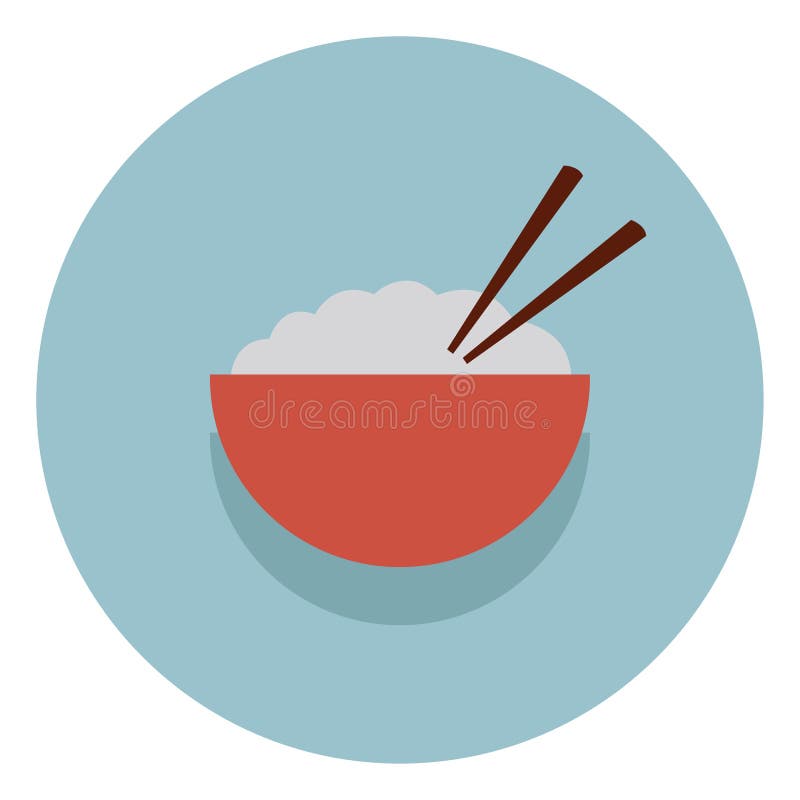 Red Bowl White Rice Stock Illustrations – 1,286 Red Bowl White Rice ...
