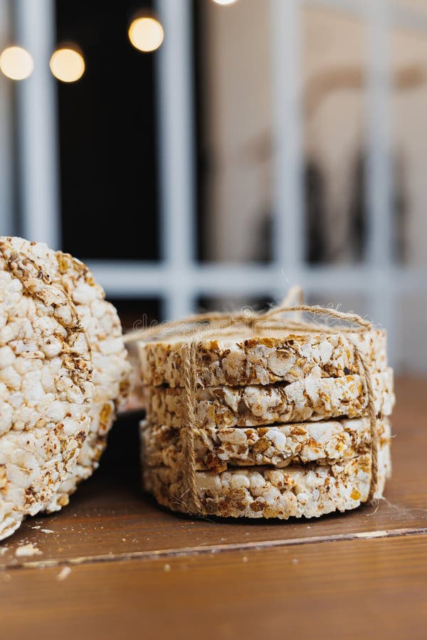 Rice Round Dietary Loaves for Stock Image - Image of dietary, gourmet ...