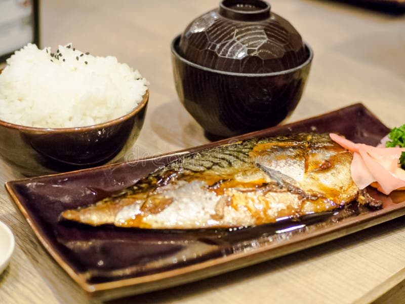 Rice Saba and fry egg stock photo. Image of lunch, fish - 76692384