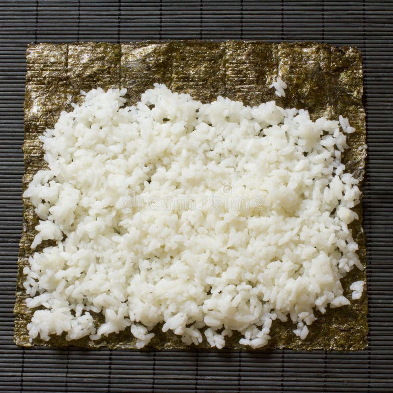 Rice and seaweed stock image. Image of rice, culture - 25452861