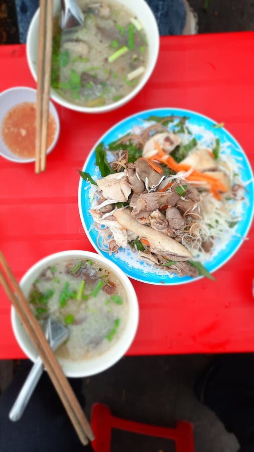 Rice soup in Viet Nam stock photo. Image of good, viet - 159081000