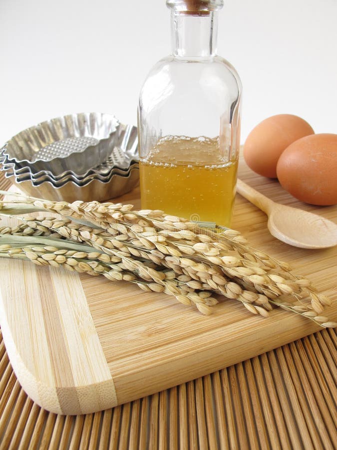 Rice Syrup and Other Baking Ingredients Stock Photo - Image of ...